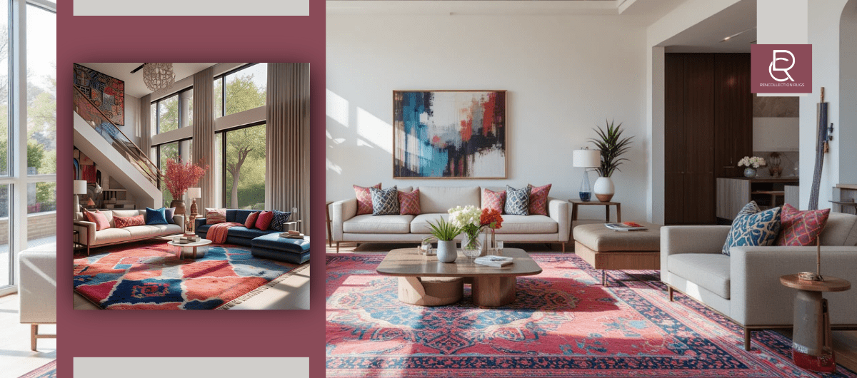 Bold Rugs Redefine Neutrals | Vibrant Interior Trends