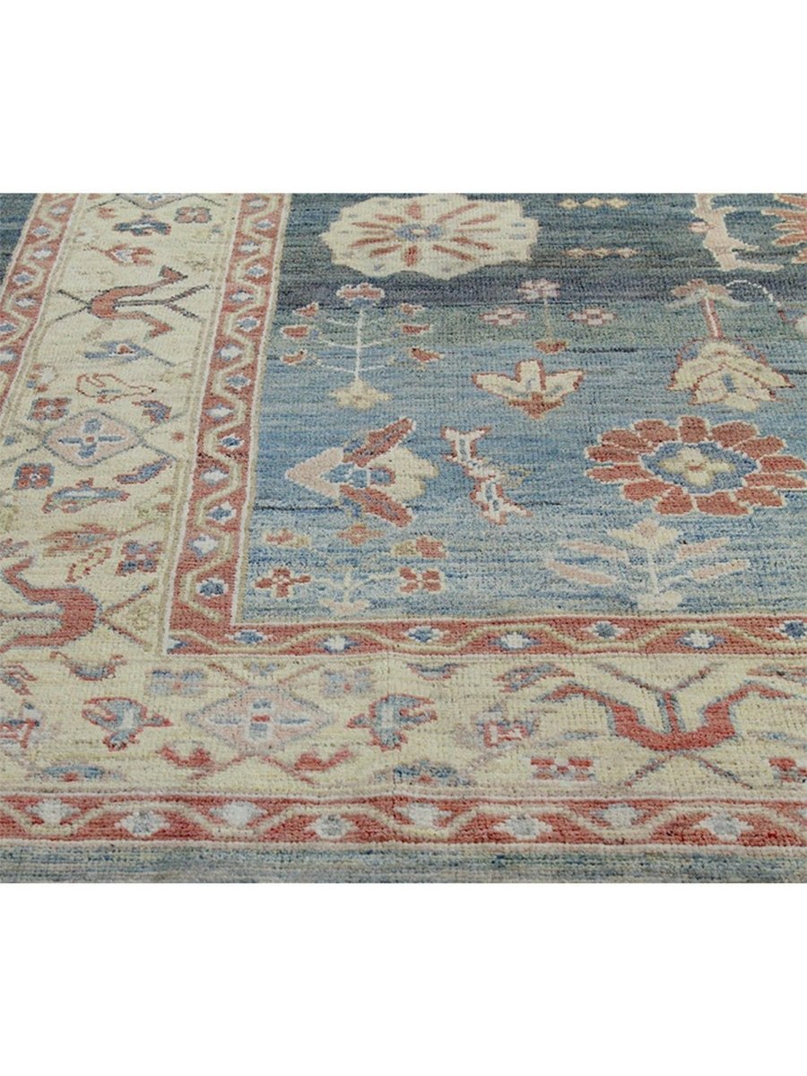 10x11 Persian Sultanabad Wool Rug | Timeless Elegance – RenCollection