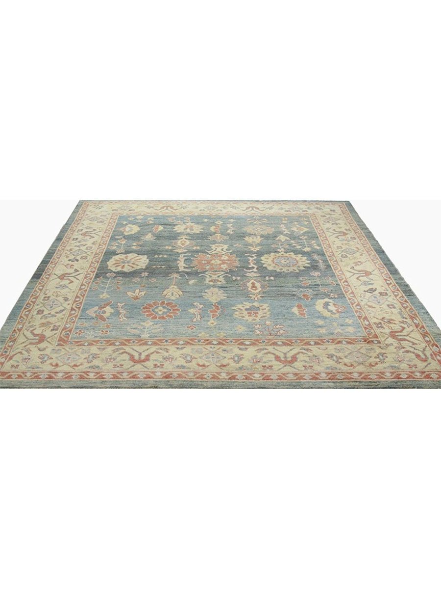 10x11 Persian Sultanabad Wool Rug | Timeless Elegance – RenCollection