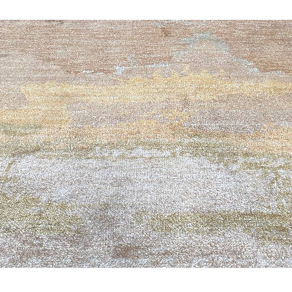 3x5 Modern Abstract Wool Rug | Hand-Knotted Area Rug – RenCollection