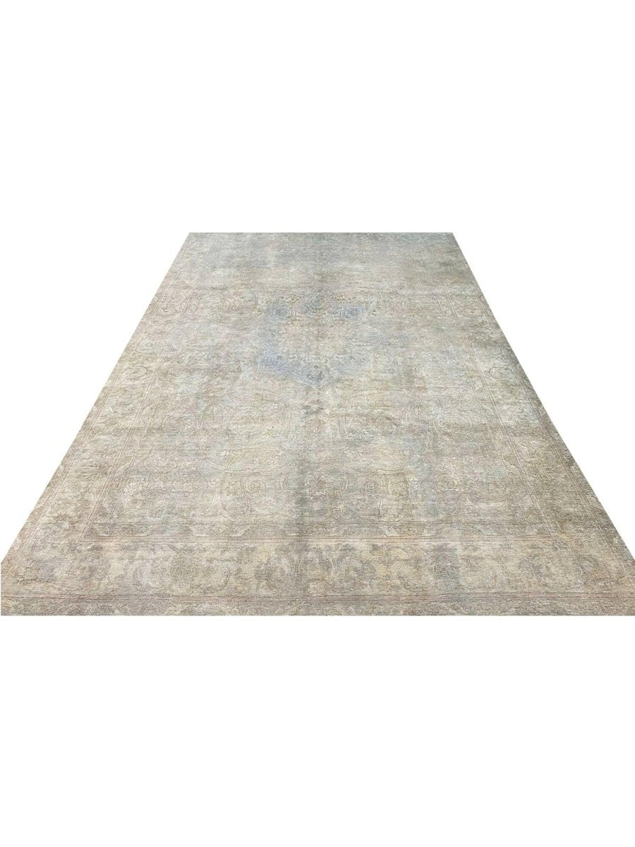 7x12 Old Persian Tabriz Area Rug | Hand-Knotted Wool – RenCollection