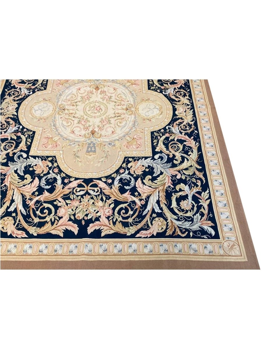 9x12 French Style Aubusson Rug – Timeless Beauty – RenCollection